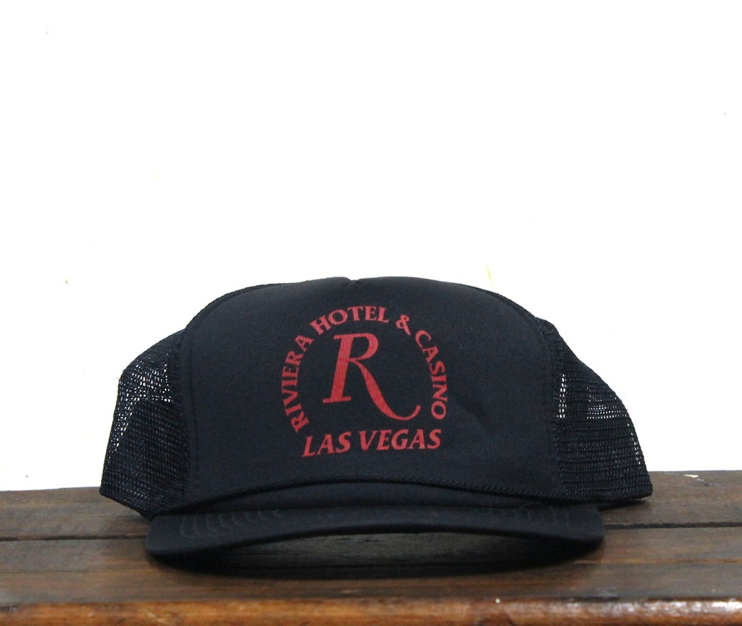 Vintage Trucker Hat Snapback Baseball Cap Riviera Hotel Casino Star of ...