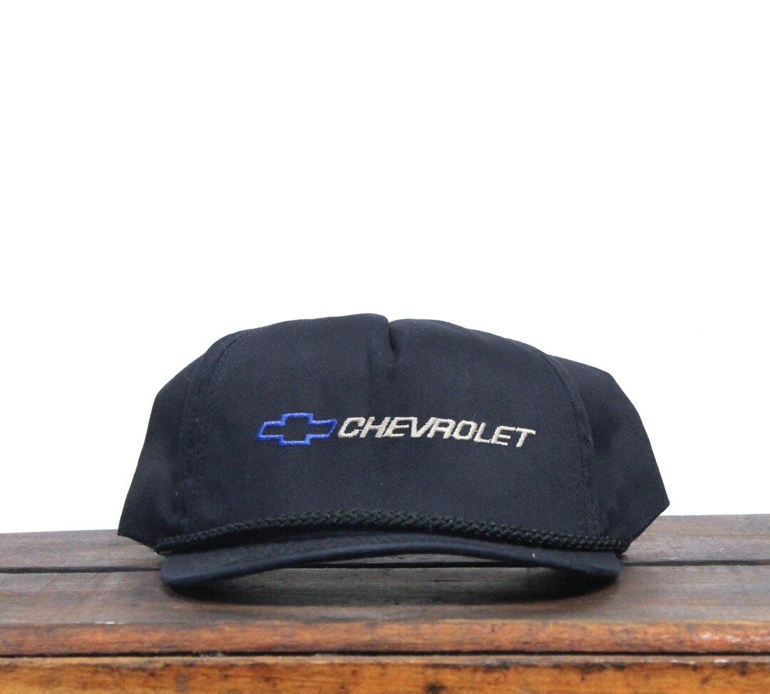 Vintage Chevy Chevrolet Bowtie Logo Trucks Cars Pickup Trucker Hat ...