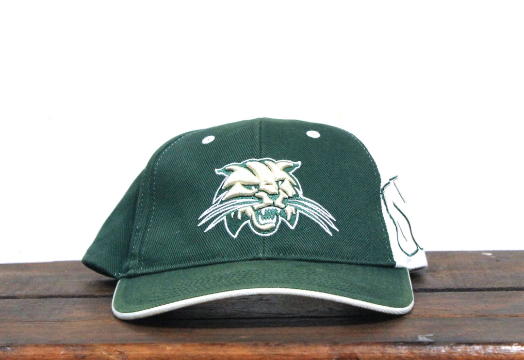 Vintage Y2K Ohio University Bobcats Football NCAA College Snapback Hat ...
