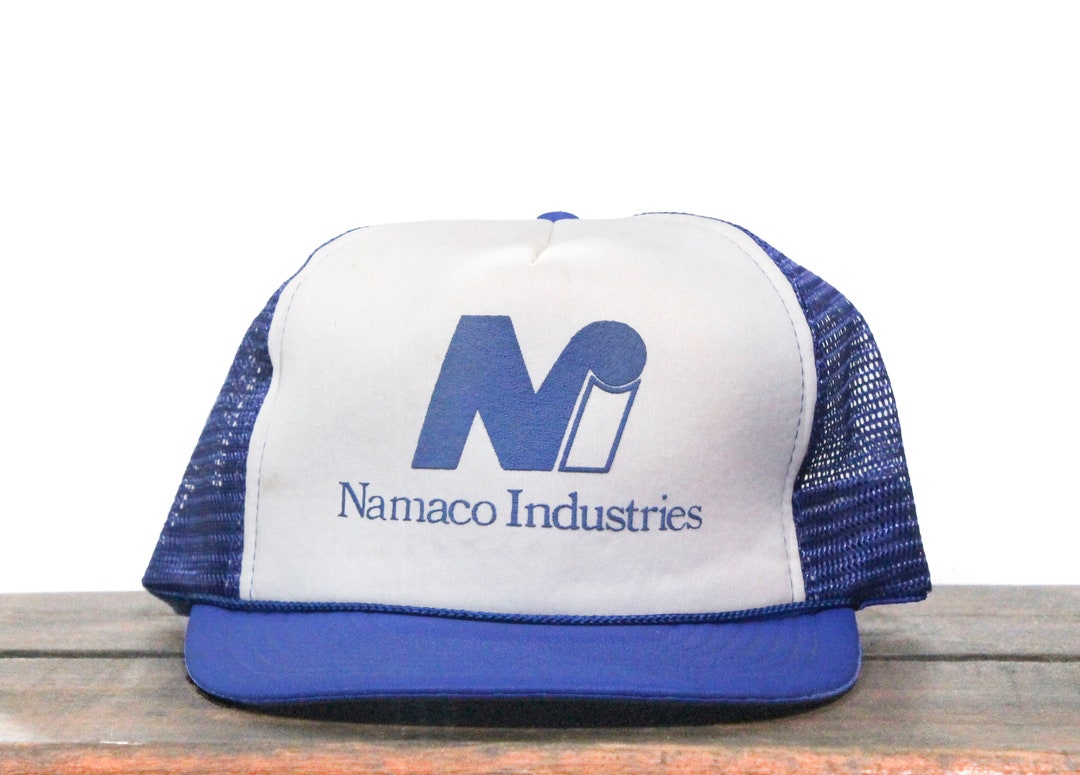 Vintage Trucker Hat Snapback Baseball Cap Namaco Industries NI - Etsy