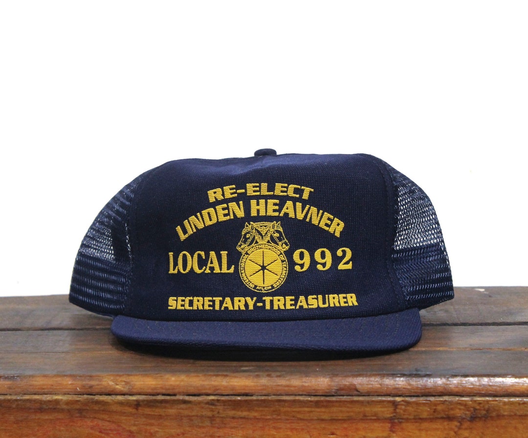 Vintage 80s Teamsters Union Labor Local 992 Election Horse Heads ...