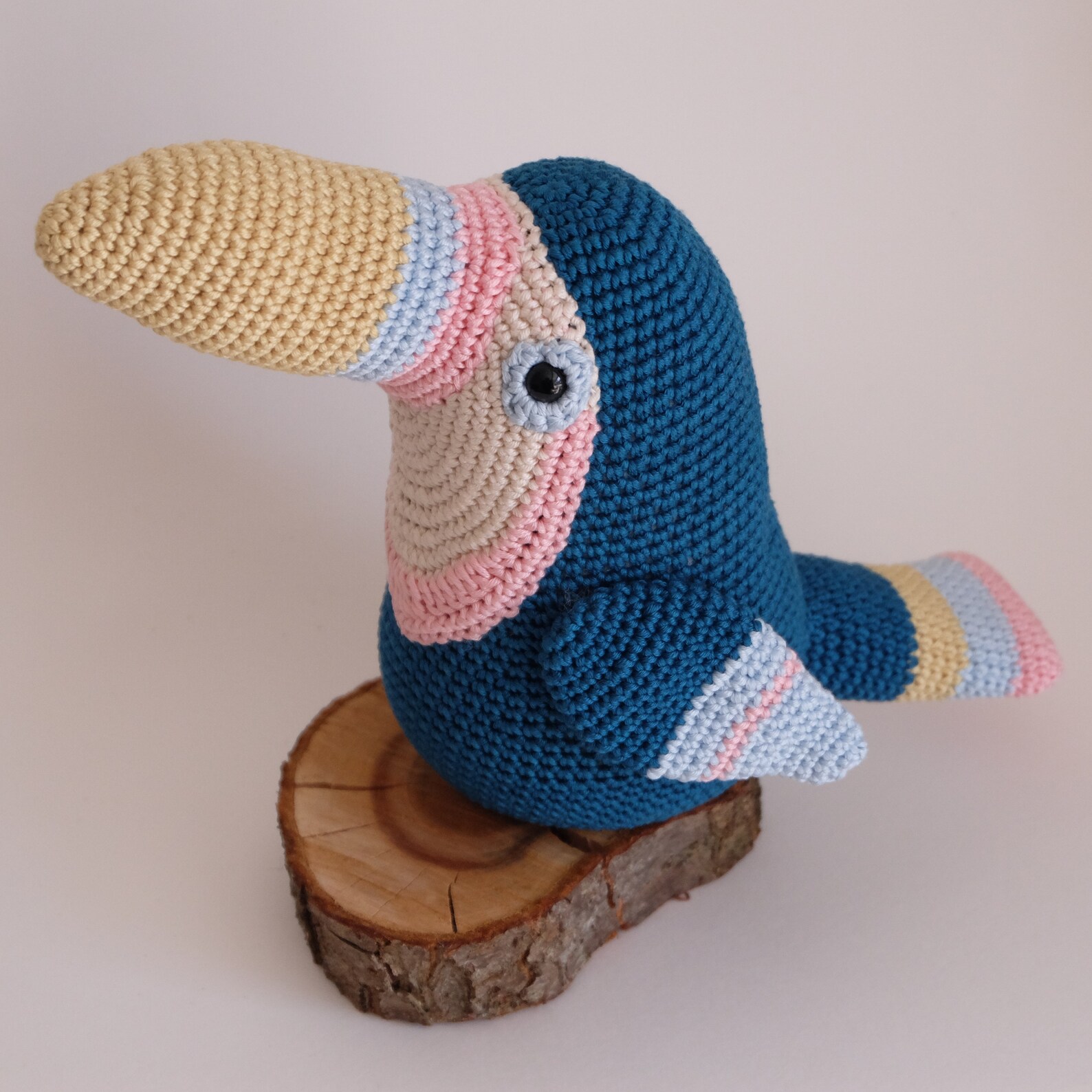 Amigurumi Crochet Toucan Bird PATTERN ONLY Pdf Download | Etsy