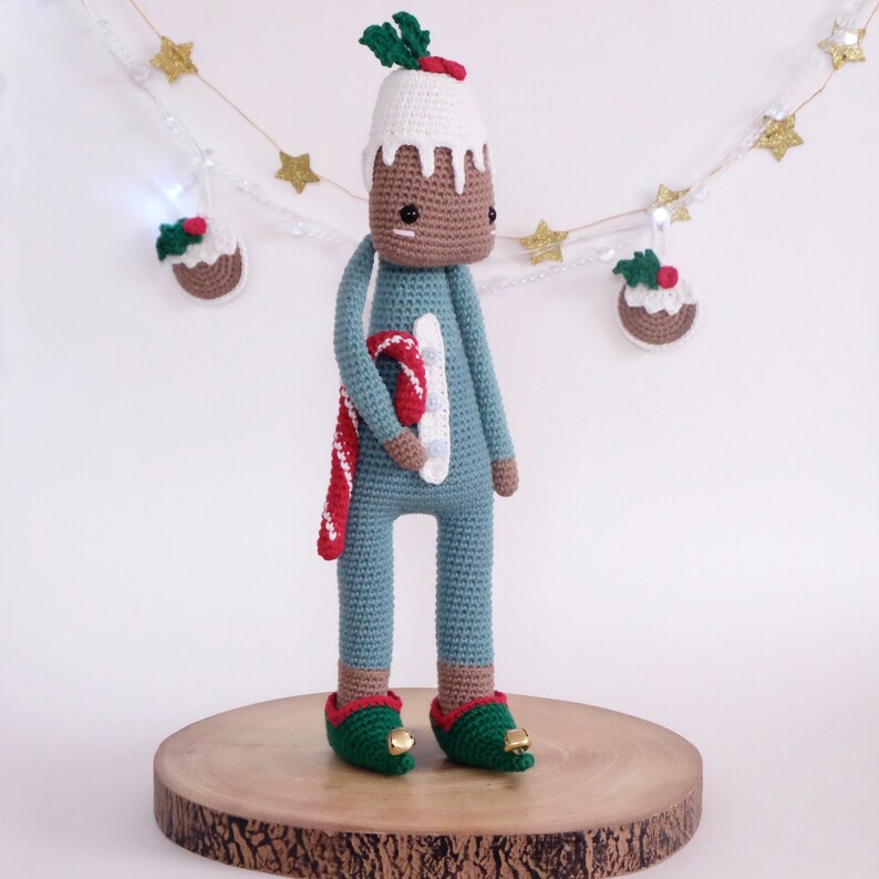 Amigurumi PATTERN Crochet Christmas Pudding Percy Toy Stuffed - Etsy UK