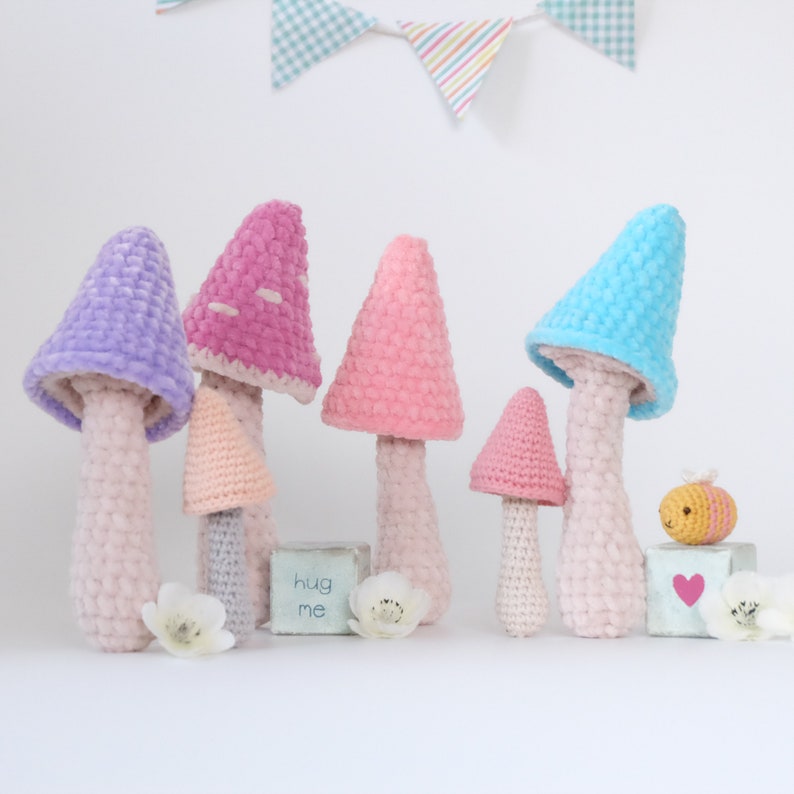 Amigurumi Mushroom Crochet Pattern: Toadstool Plush (PDF ONLY) - Etsy