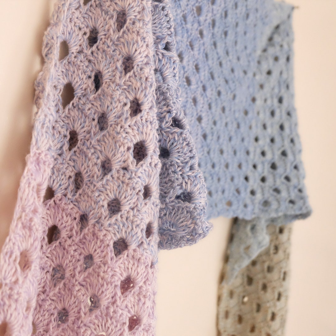 Asta Crochet Scarf Pattern (PDF Download) - Etsy