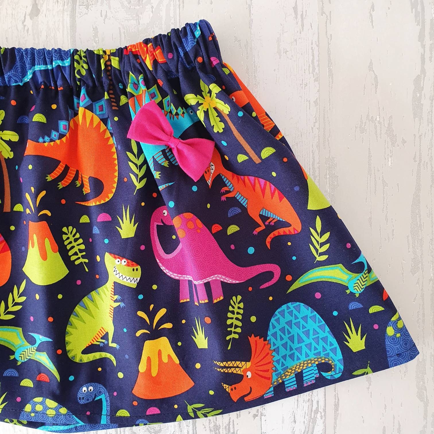 Girls Dinosaur Skirt Dinosaur Party Skirt Dino Clothing - Etsy Norway