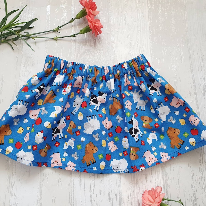 Baby Girl Farm Skirt - Etsy UK