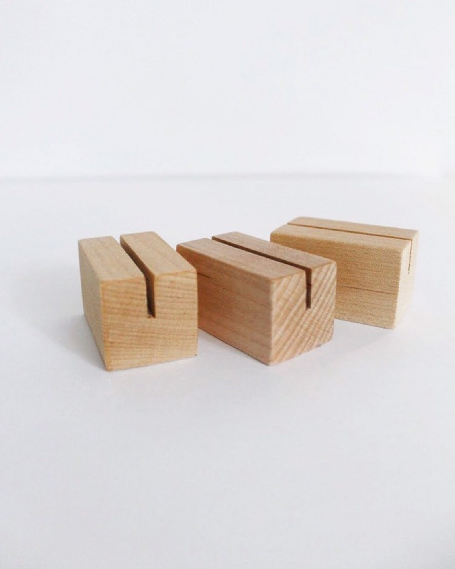Wood Photo Stands Place Card Holder Wood Print Photo - Etsy