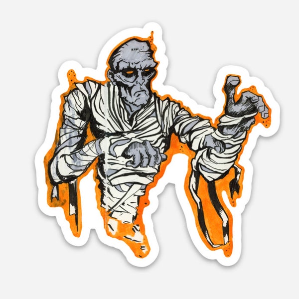 The Mummy Bumper Sticker - Etsy
