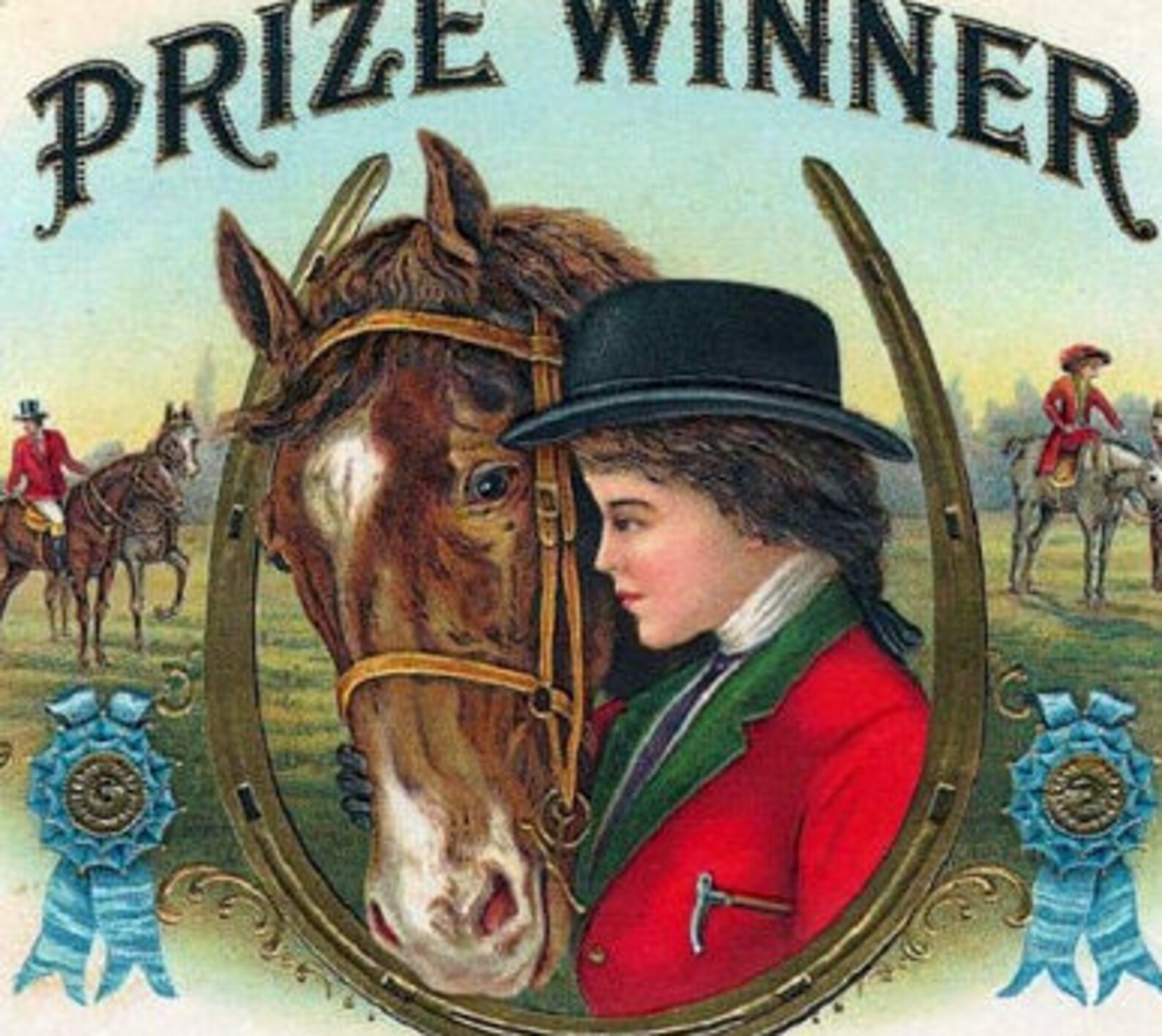Vintage Cigar Label Prize Winner Cigar Advertisement Brown - Etsy