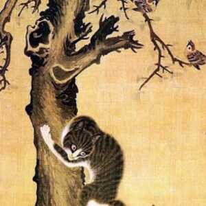 Korean_art-byeon Sangbyeok-myojakdo a Painting_of_cats_and_sparrows ...