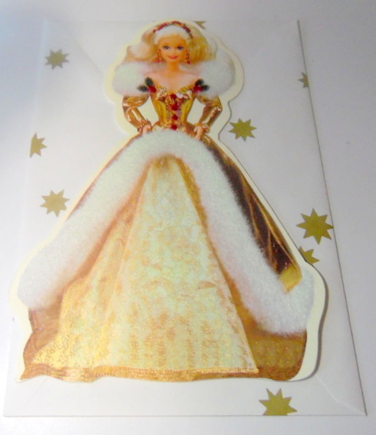 Set of 3 Holiday Barbie Hallmark greeting cards MIB. 1995 No | Etsy