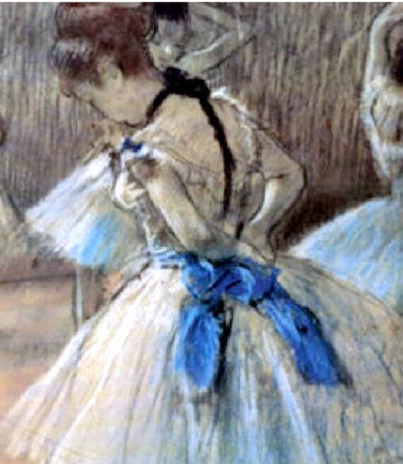 Edgar Degas Blue Ballerina