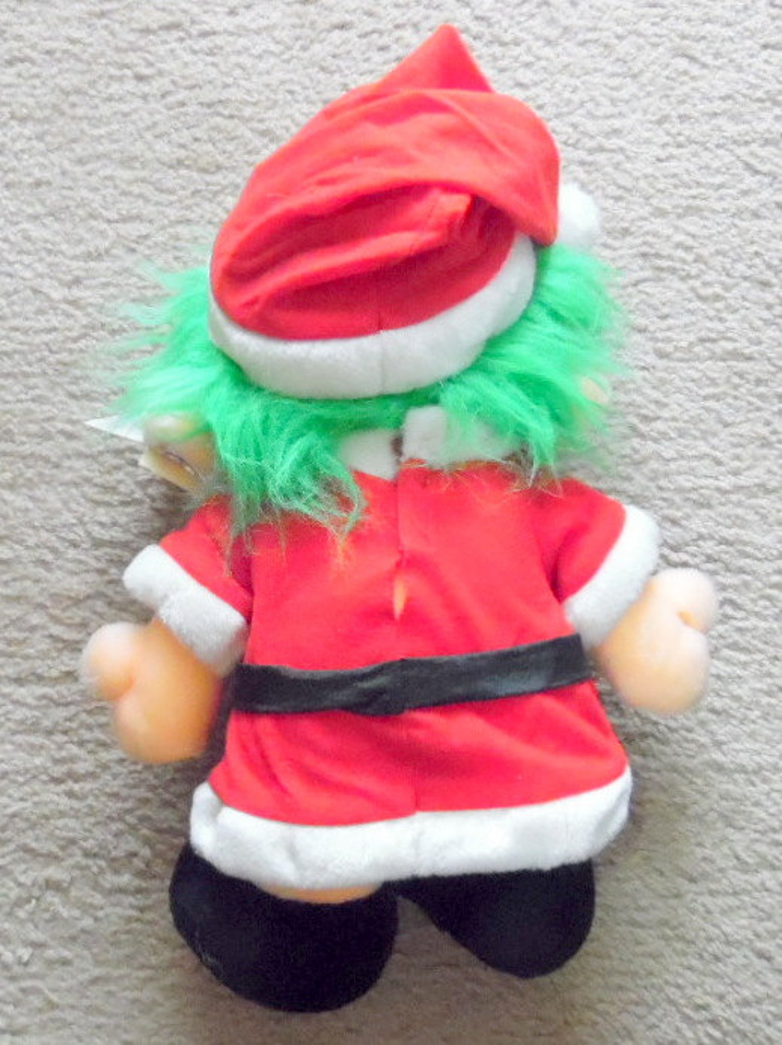 Vintage Santa Claus Trolio Troll Doll Made in Hong Kong - Etsy