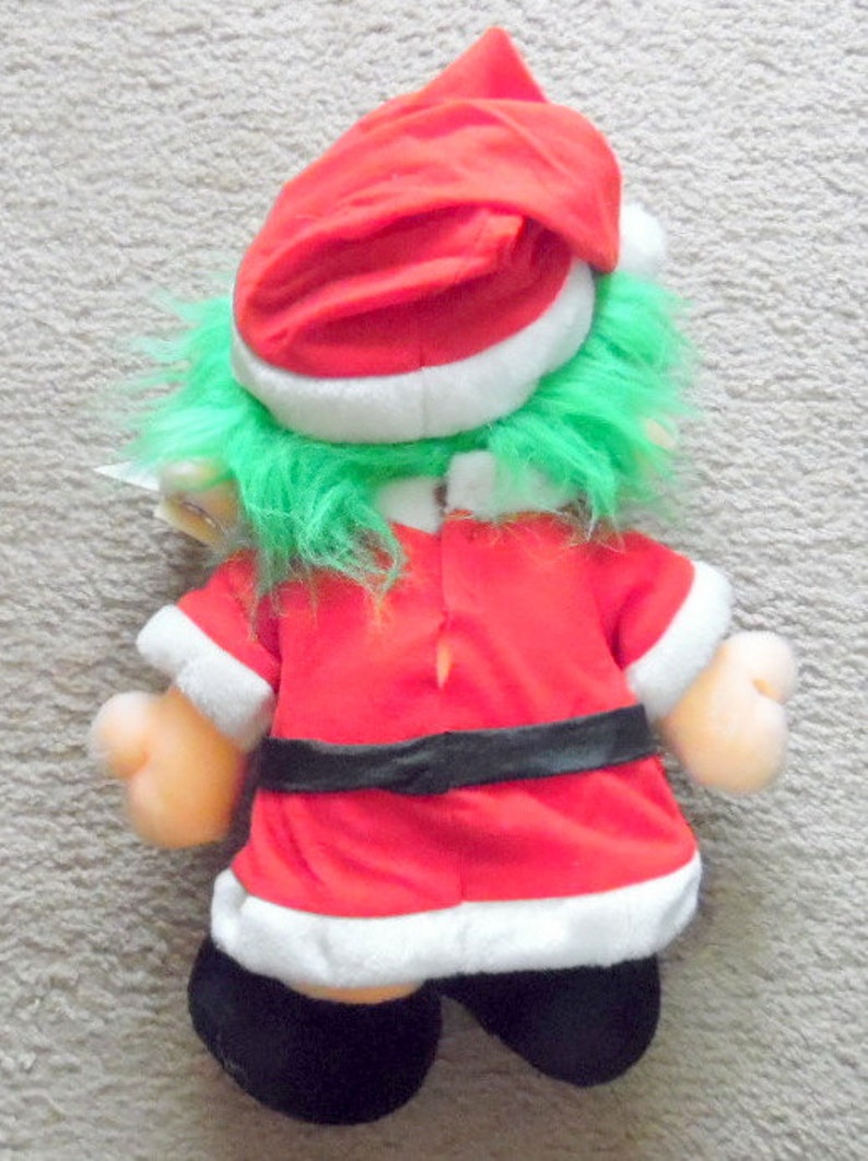 Vintage Santa Claus Trolio Troll Doll Made in Hong Kong - Etsy