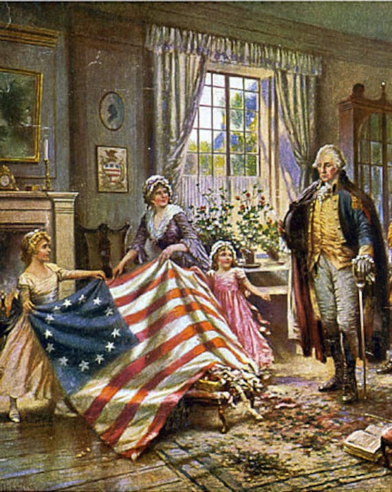 History American Flag Designs