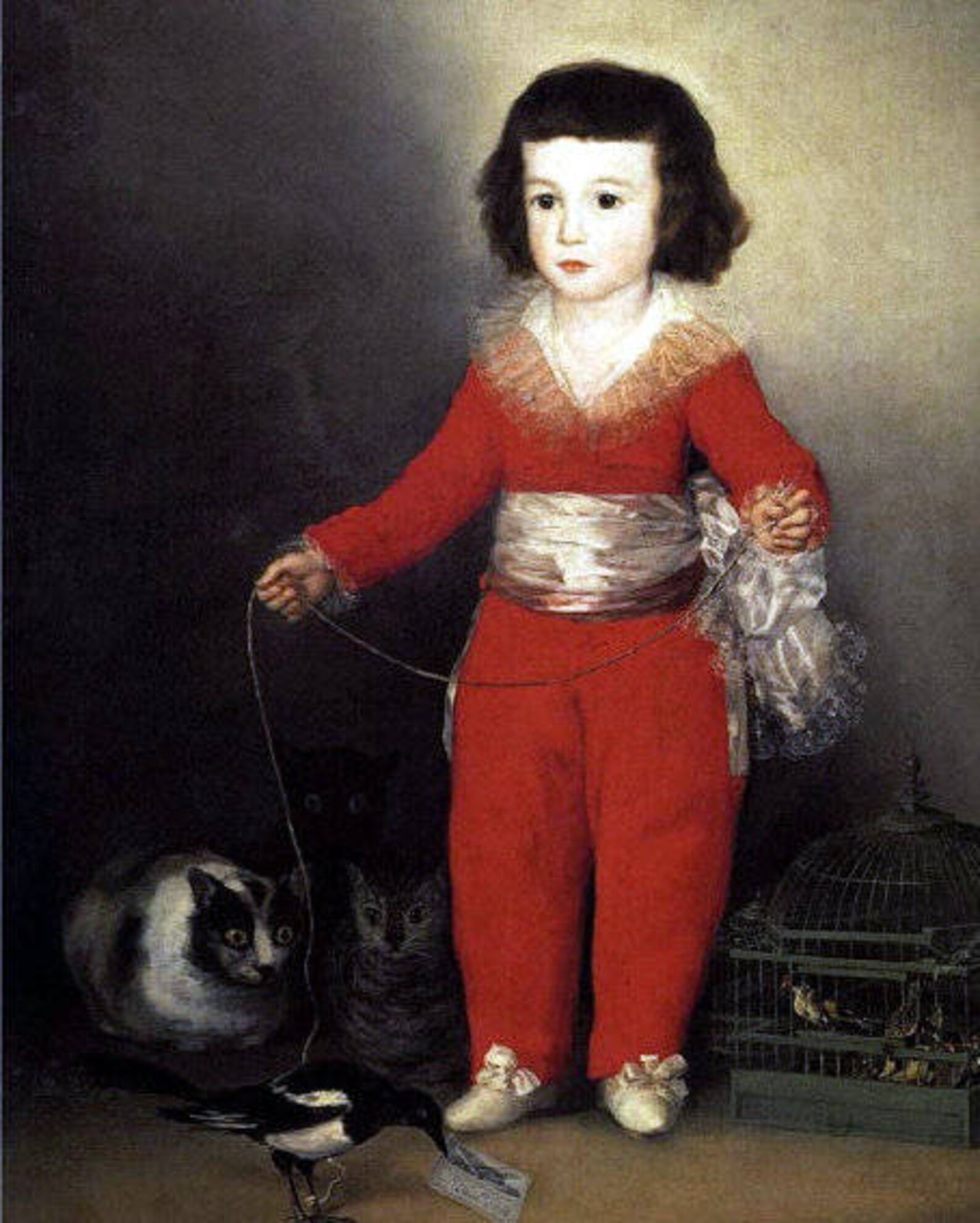 Red Boy 1788 Francisco Degoya Boy in Red With Catantique - Etsy