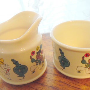 1995 Wade Animated Character Tea Set. 1 of Only 1700 Made. 4 Pc. Set ...