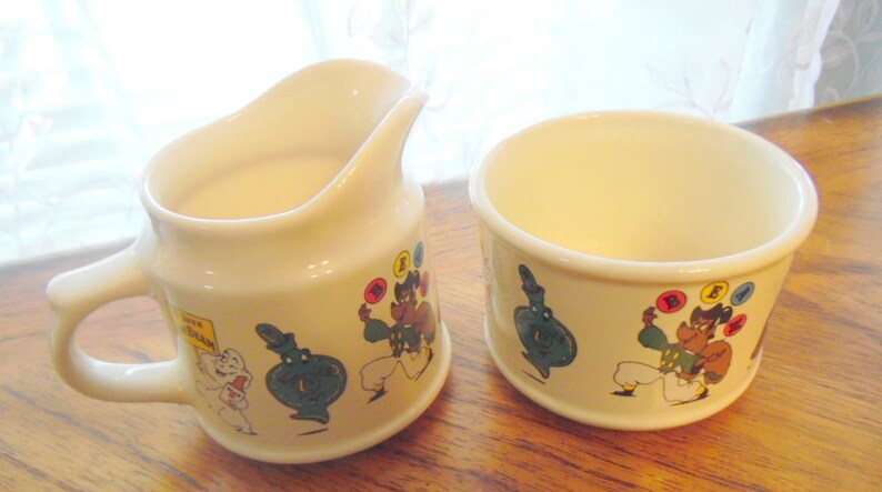 1995 Wade Animated Character Tea Set. 1 of Only 1700 Made. 4 - Etsy