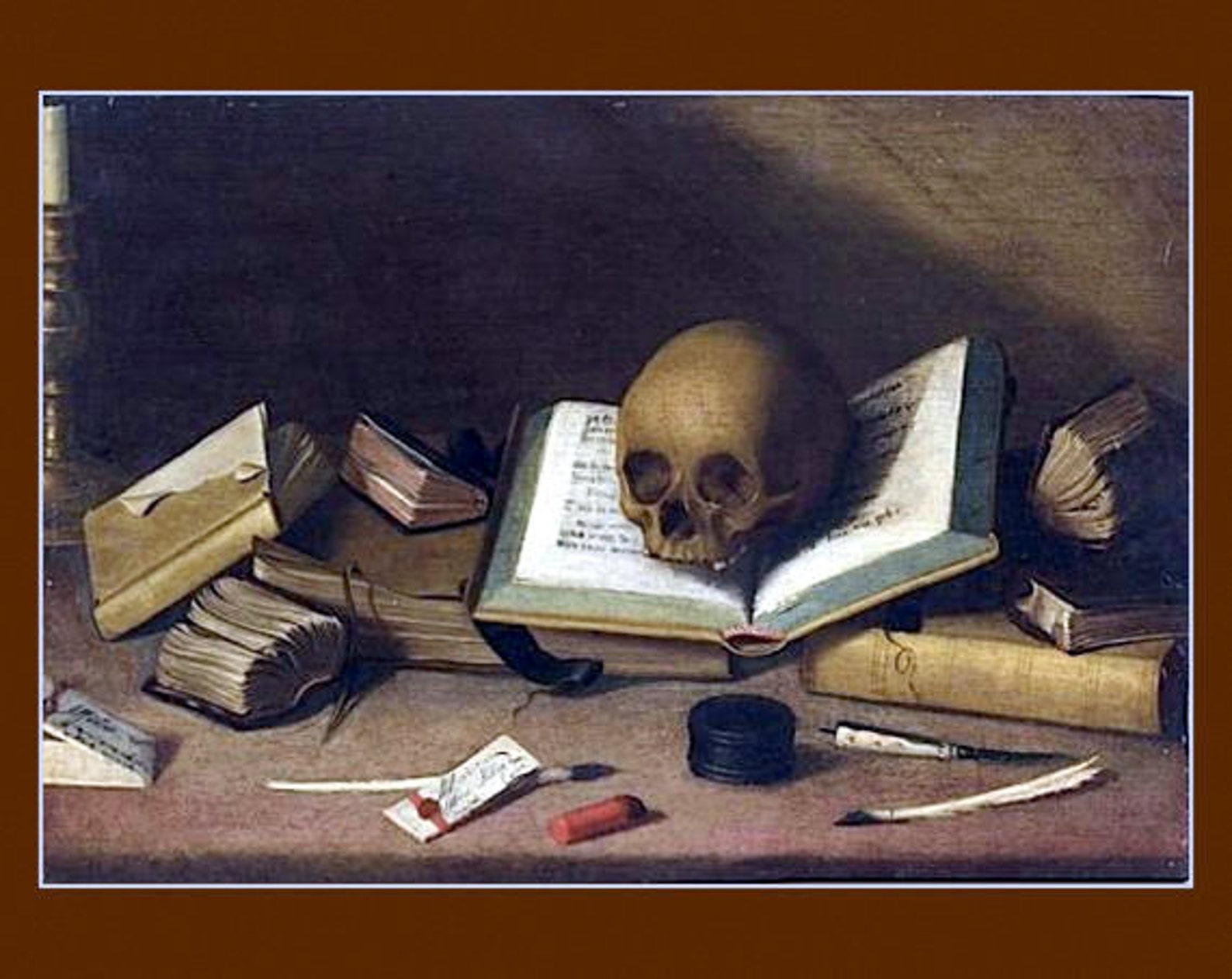 Charles_emmanuel_biset_attributed_-_still_life_with_books_an - Etsy