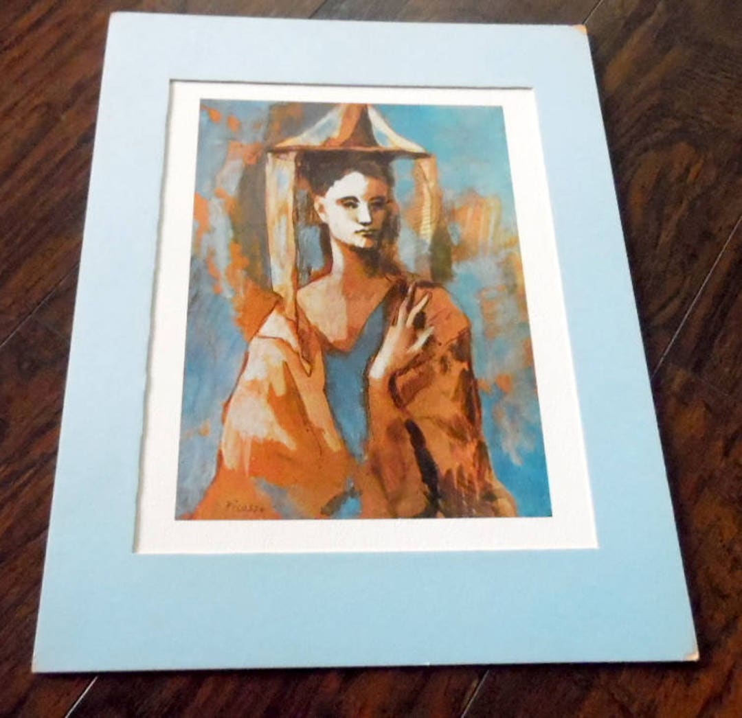 Pablo Picasso, Exotic Woman Poster, Cubist Art, Printed by Spaden ...