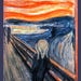 Edvard Munch, the Scream of Nature, 1893, Orange Sky, Landscape Art ...