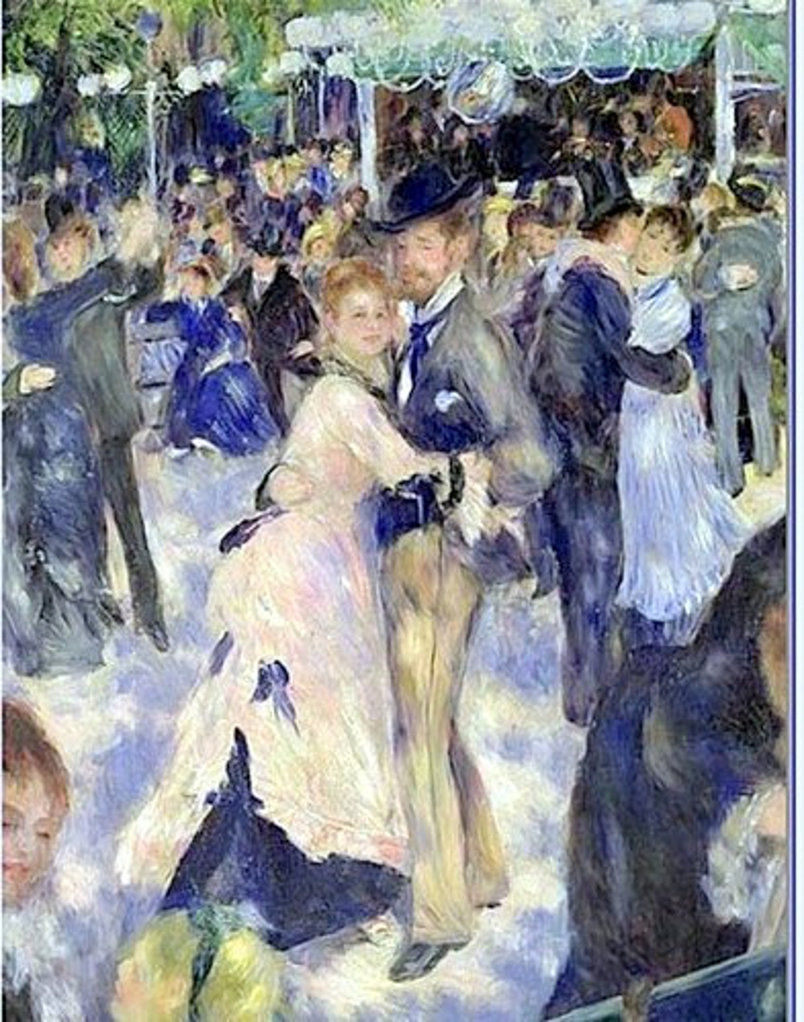 Pierre-auguste Renoir at Le Moulin De La Galette, French Art Print, the ...