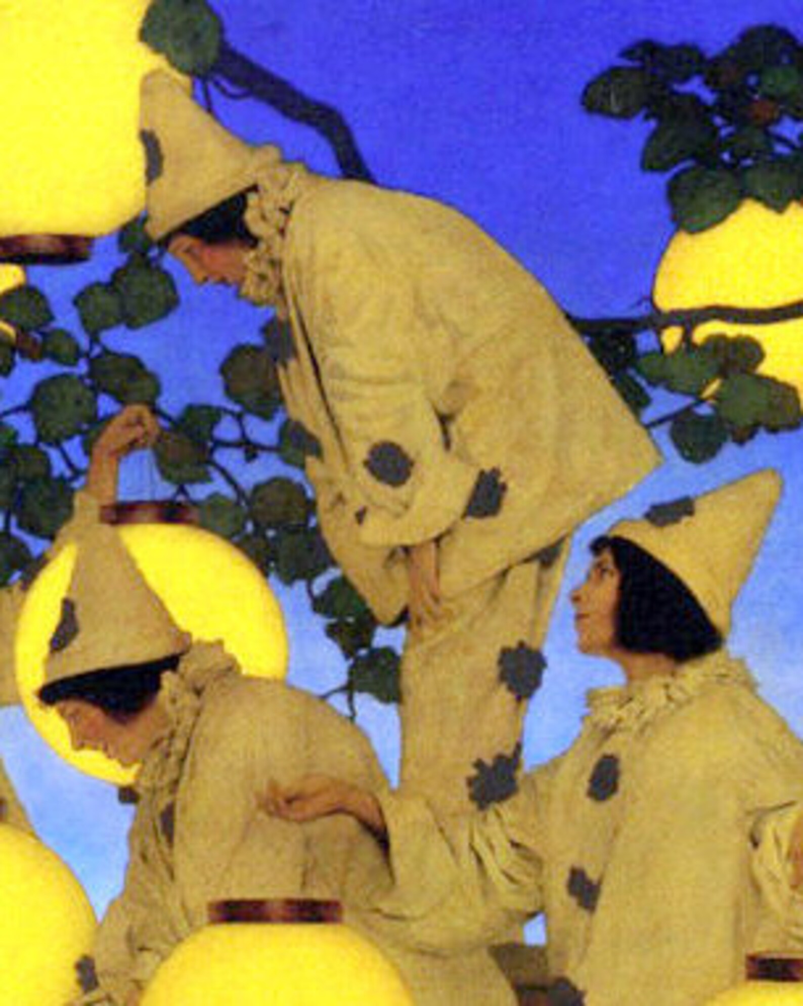 Maxfield Parrish the Lantern Bearers About 1908 Art Deco - Etsy