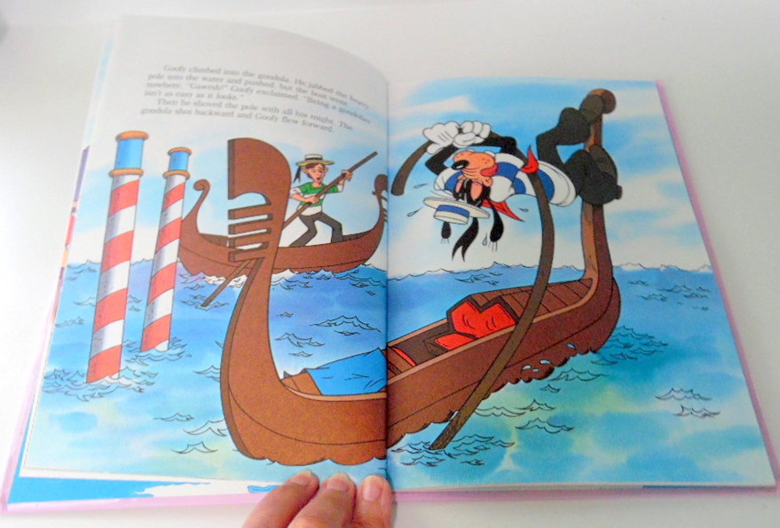 Goofy and the Gondola an Adventure in Italy and Mickey & Goofy | Etsy