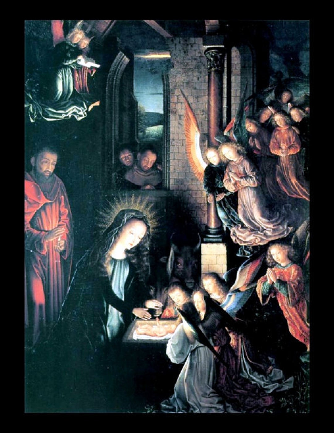 David Gerard, Holy Night, C.1495, Nativity Scene, Religion, Religious ...