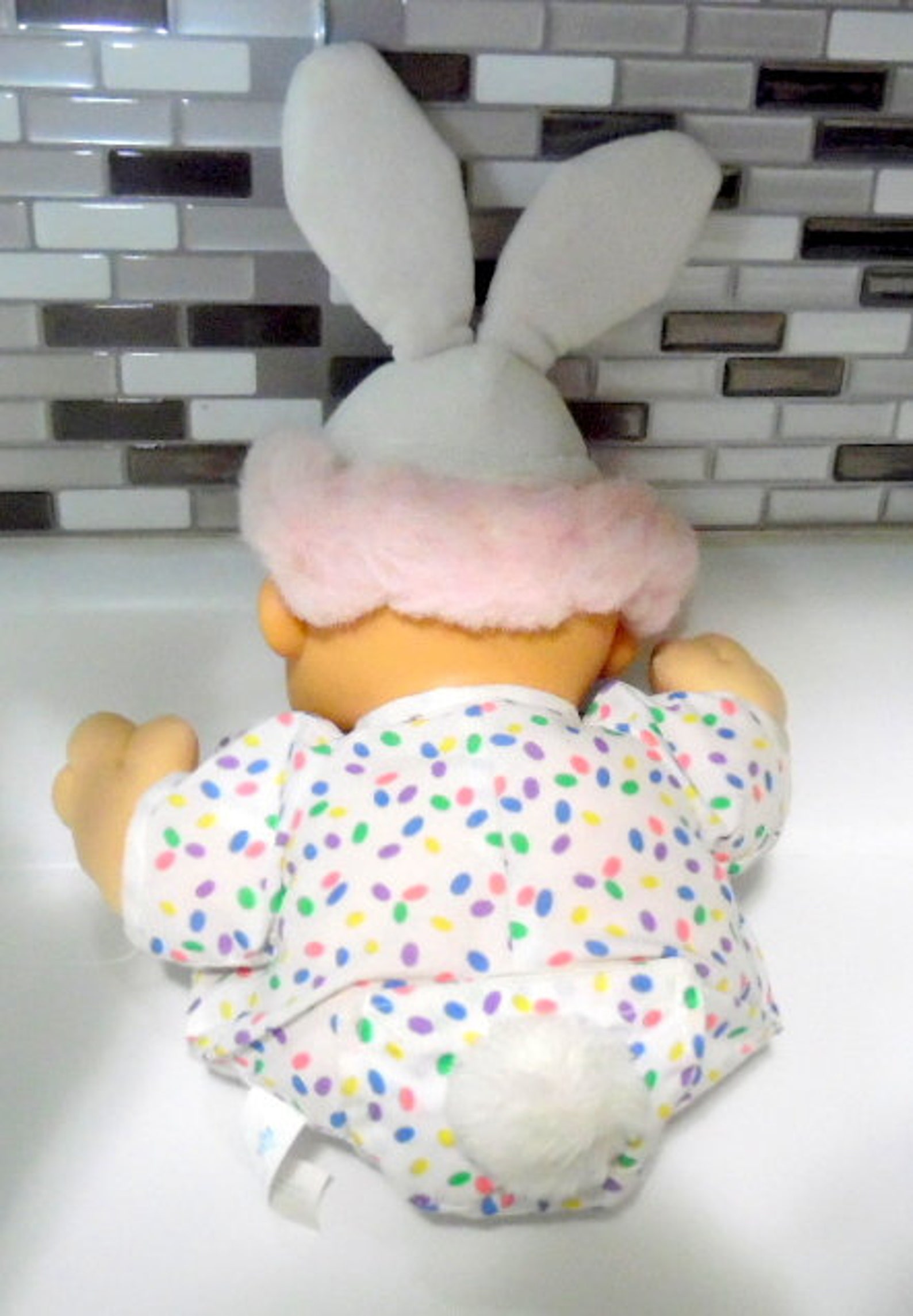 Russ Easter Bunny Troll Doll Jelly Bean Pjs and Large Bunny | Etsy