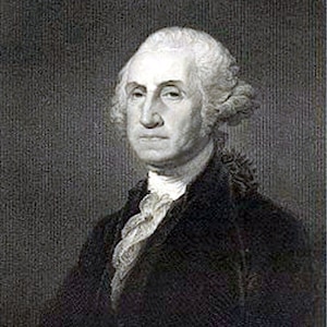 Portrait of George Washington, 1st President of United States, US ...
