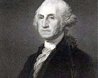 Portrait of George HW Bush 41st President of the US.