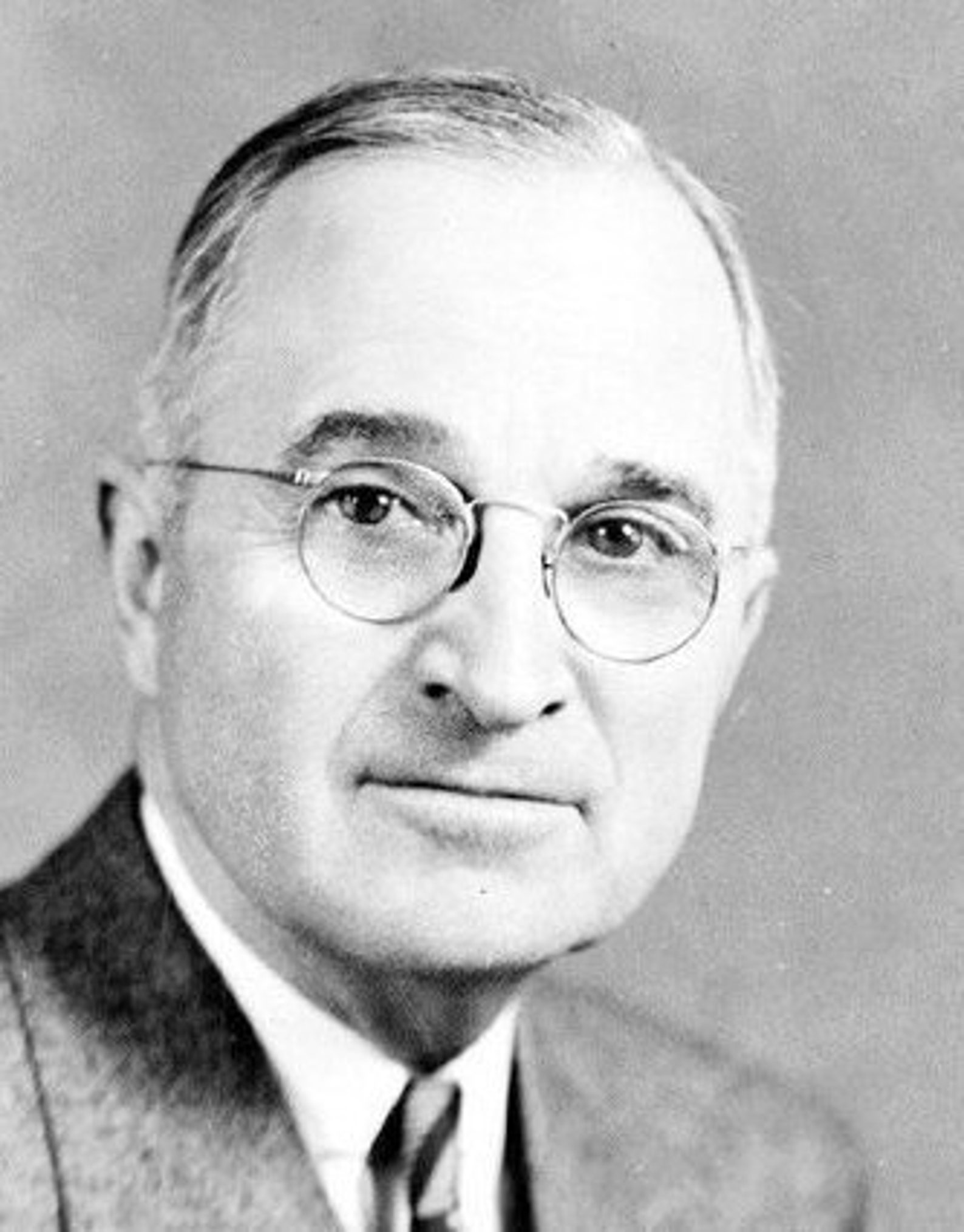 Portrait of Harry S Truman 33rd President Democrat Us - Etsy