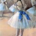 Dance Class, by Edgar Degas. Blue Tutus, Ballet, Dance Recital ...