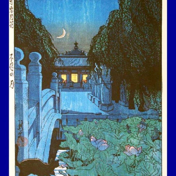 Cat in Moonlight - Etsy