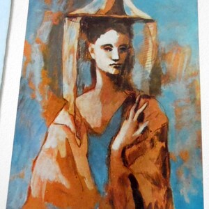 Pablo Picasso, Exotic Woman Poster, Cubist Art, Printed by Spaden ...