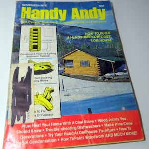 Pair 1978 & 1979 Handy Andy Magazines, Mens Magazines, How to Books ...