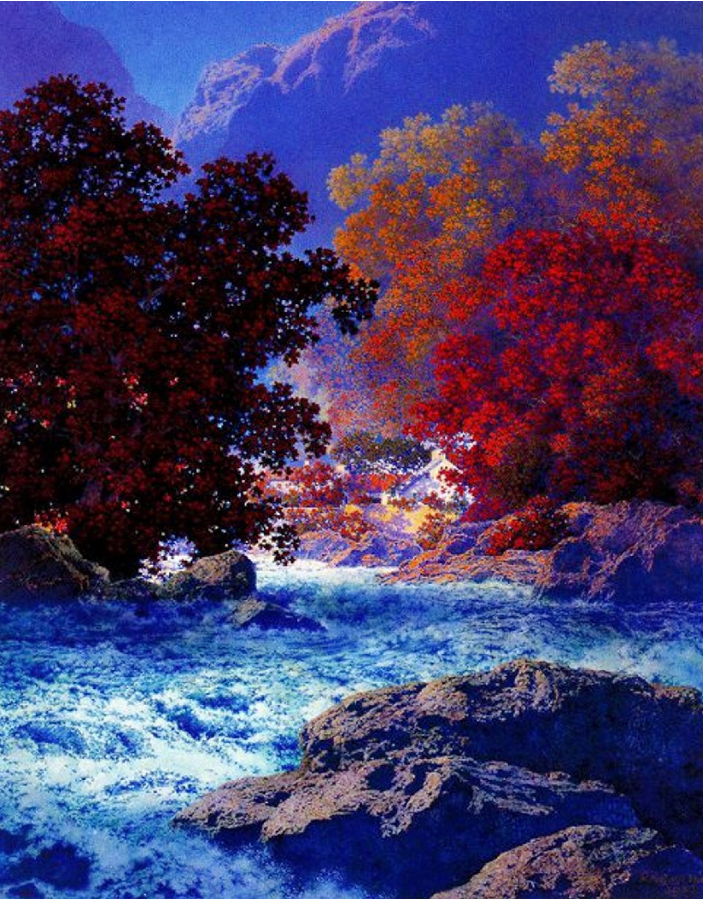 Maxfield Parrish Landscape