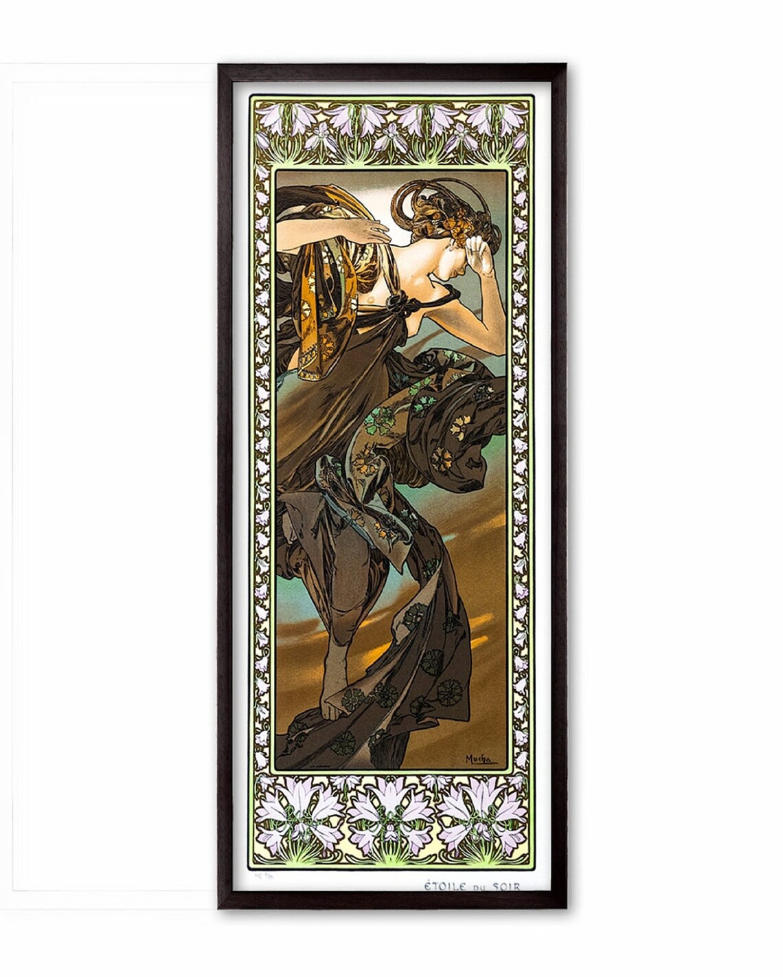 Evening Star by Alphonse Mucha 1902 Art Deco Era Art Print | Etsy