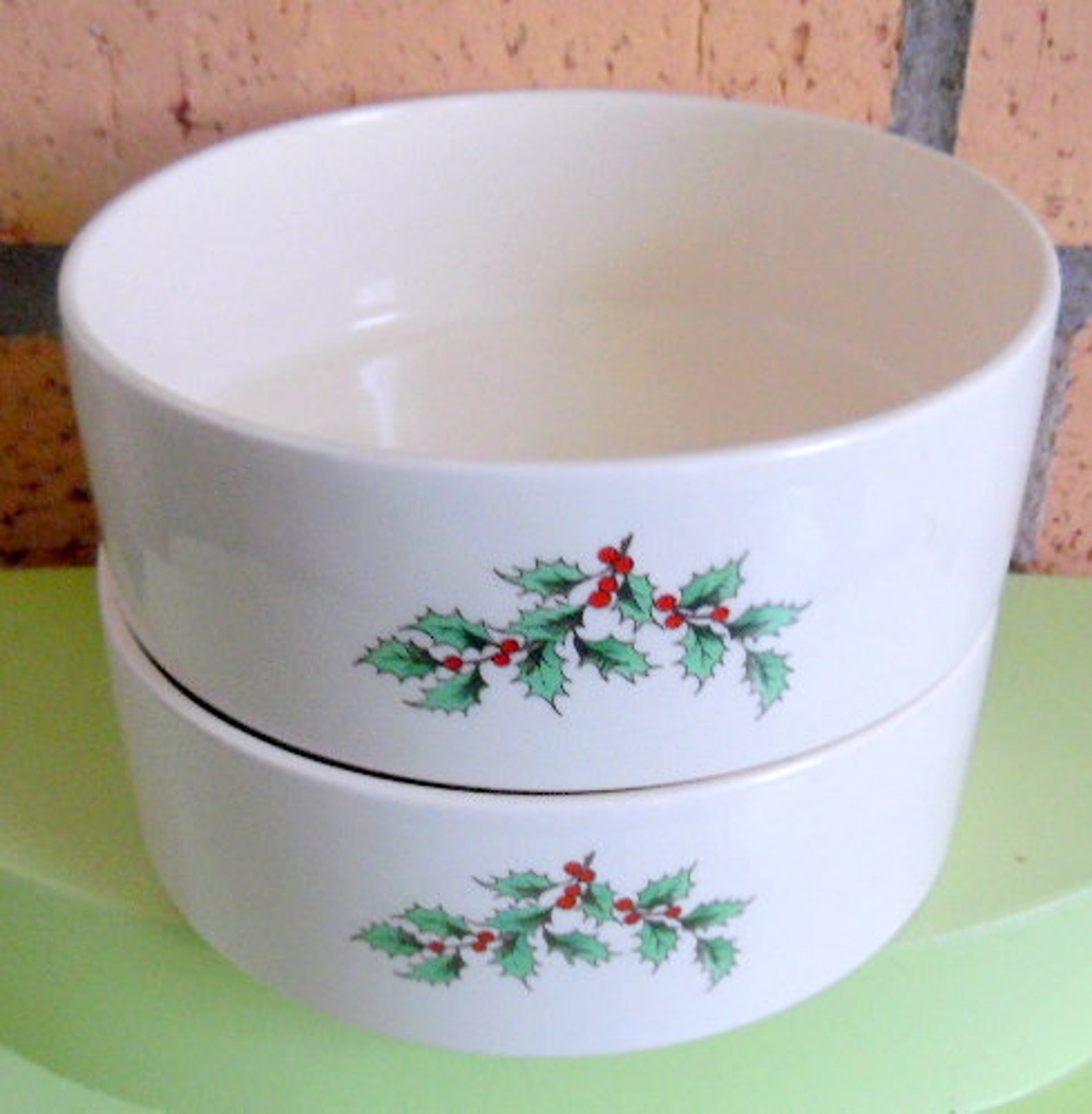 Pair Beautiful Spode Bowls Christmas Tree Collection - Etsy
