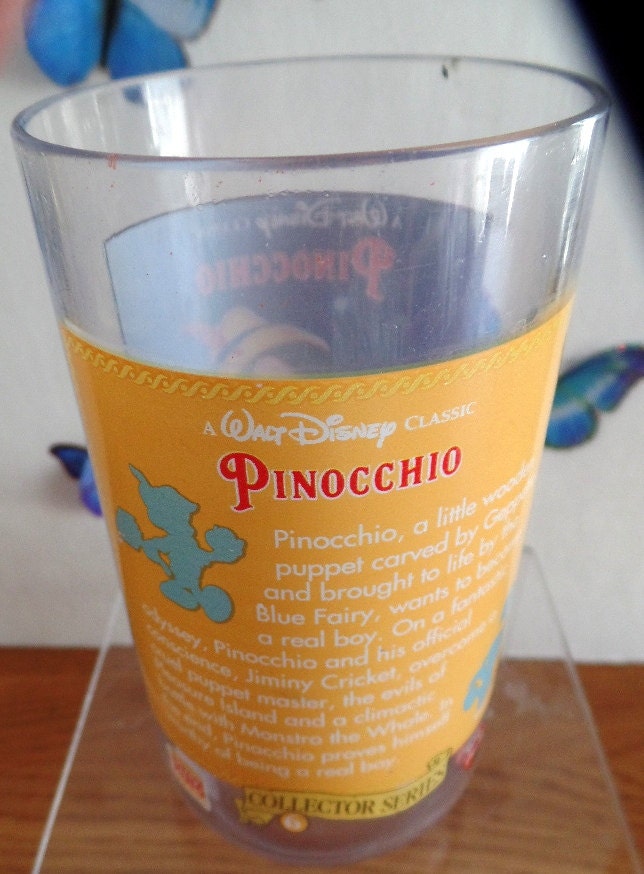 Walt Disney Classics Pinocchio/ Burger King Promotional | Etsy