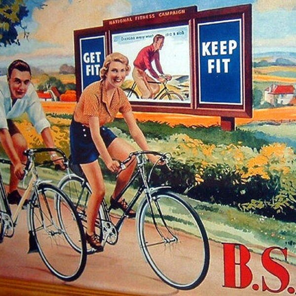 Vintage Bike Ads - Etsy