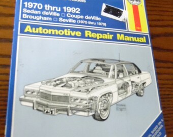 Vintage Auto Manual - Etsy