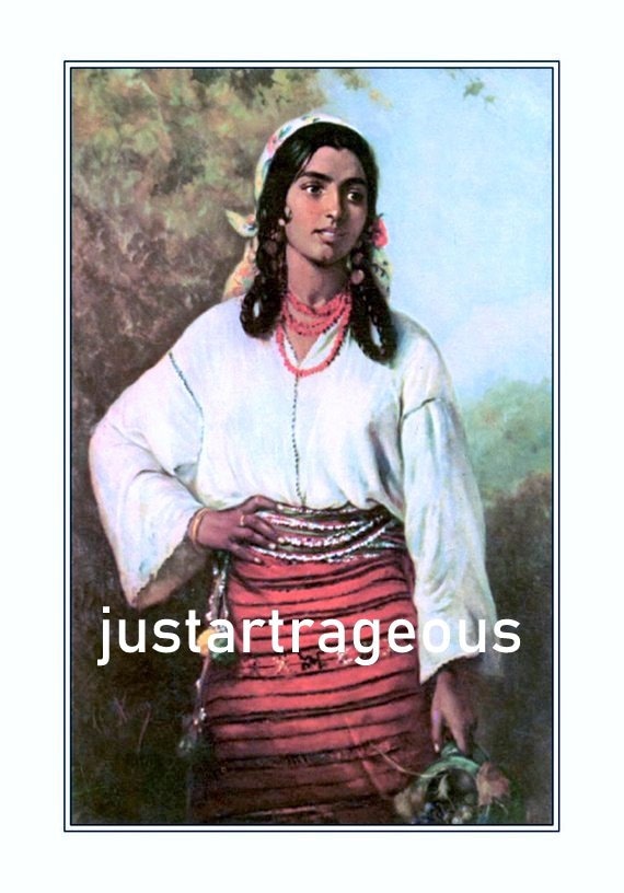 Romanian Gypsy Woman