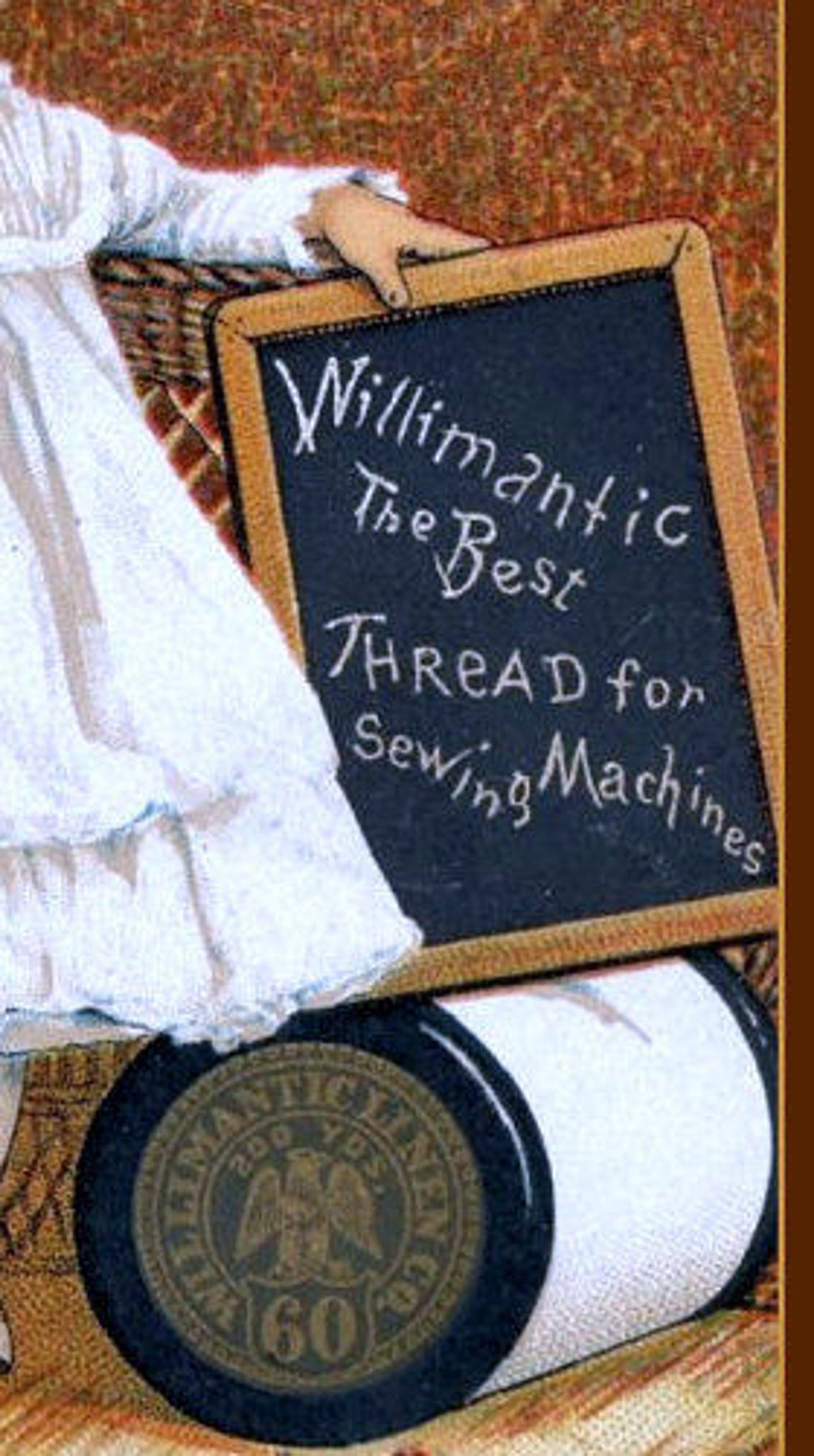 Willimantic Sewing Thread Advertisement 1800s Manie - Etsy