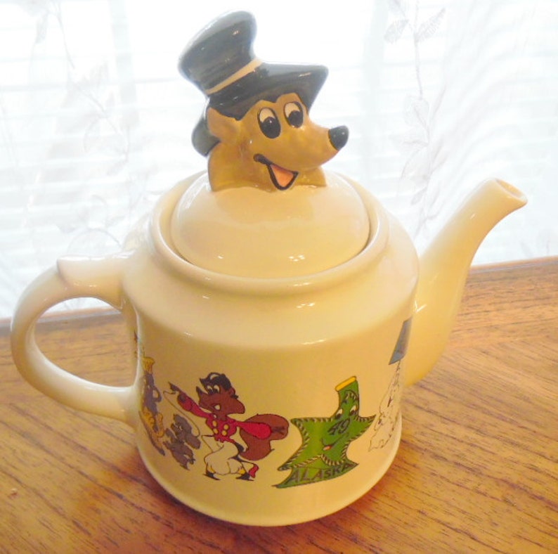 1995 Wade Animated Character Tea Set. 1 of Only 1700 Made. 4 - Etsy