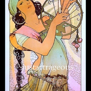 Alphonse Mucha, Salome, Gypsy, Dance Girl, Fashion, Boho Style Art ...