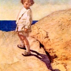 Child Looking at Shadow, My Shadow, Jessie Willcox Smith, Child Garden ...