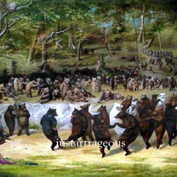 The Bear Dance - Etsy